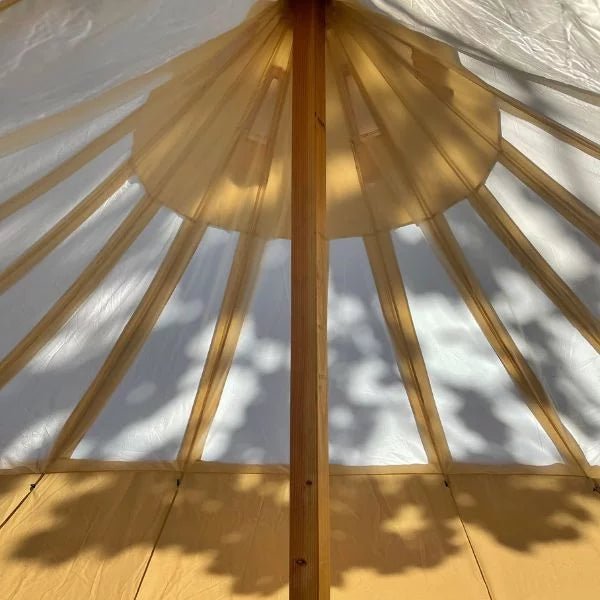 DIY Wood Center Pole For Bell Tent | Strengthening Your Pole - Life inTents