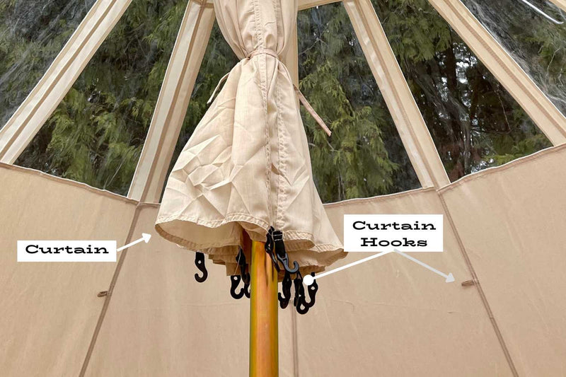 Buy a Stargazing Tent With a Clear Roof | Stargazer Canvas Bell Tents ...