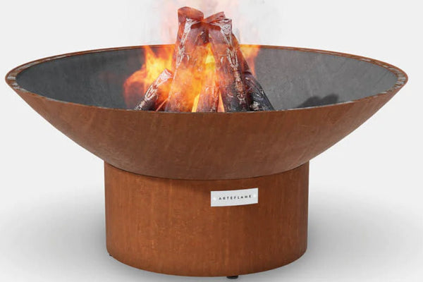 Steel Wood Burning Fire Pit | Arteflame 40 Inch - Life inTents