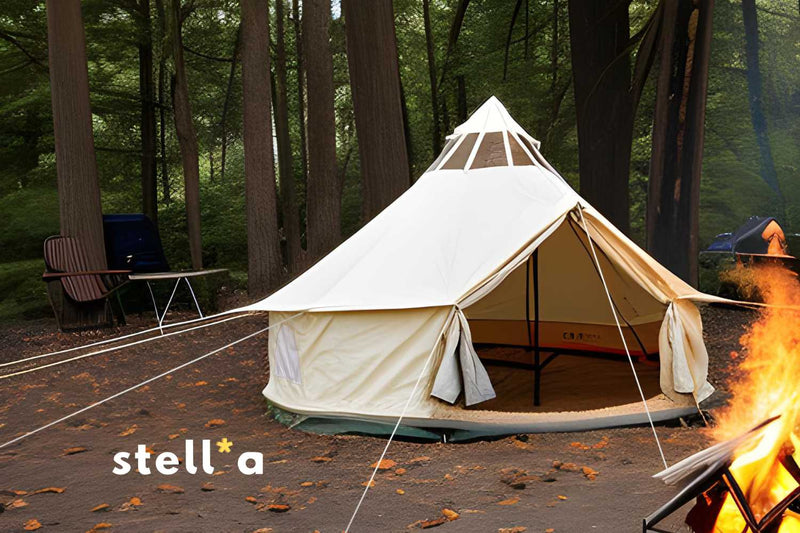 Buy a Stargazing Tent With a Clear Roof | Stargazer Canvas Bell Tents ...