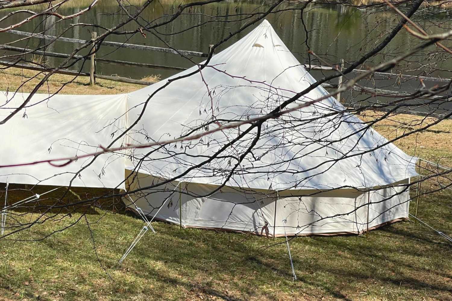 Bell Tent Awning | Entrance Canopy Cover - Life inTents