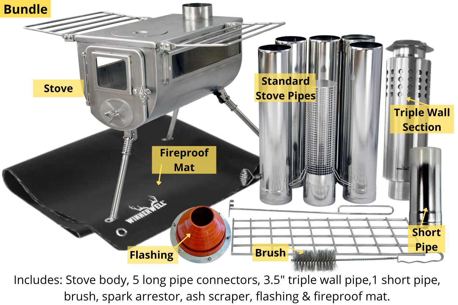 Tent Stoves And Kits For Sale - Life inTents